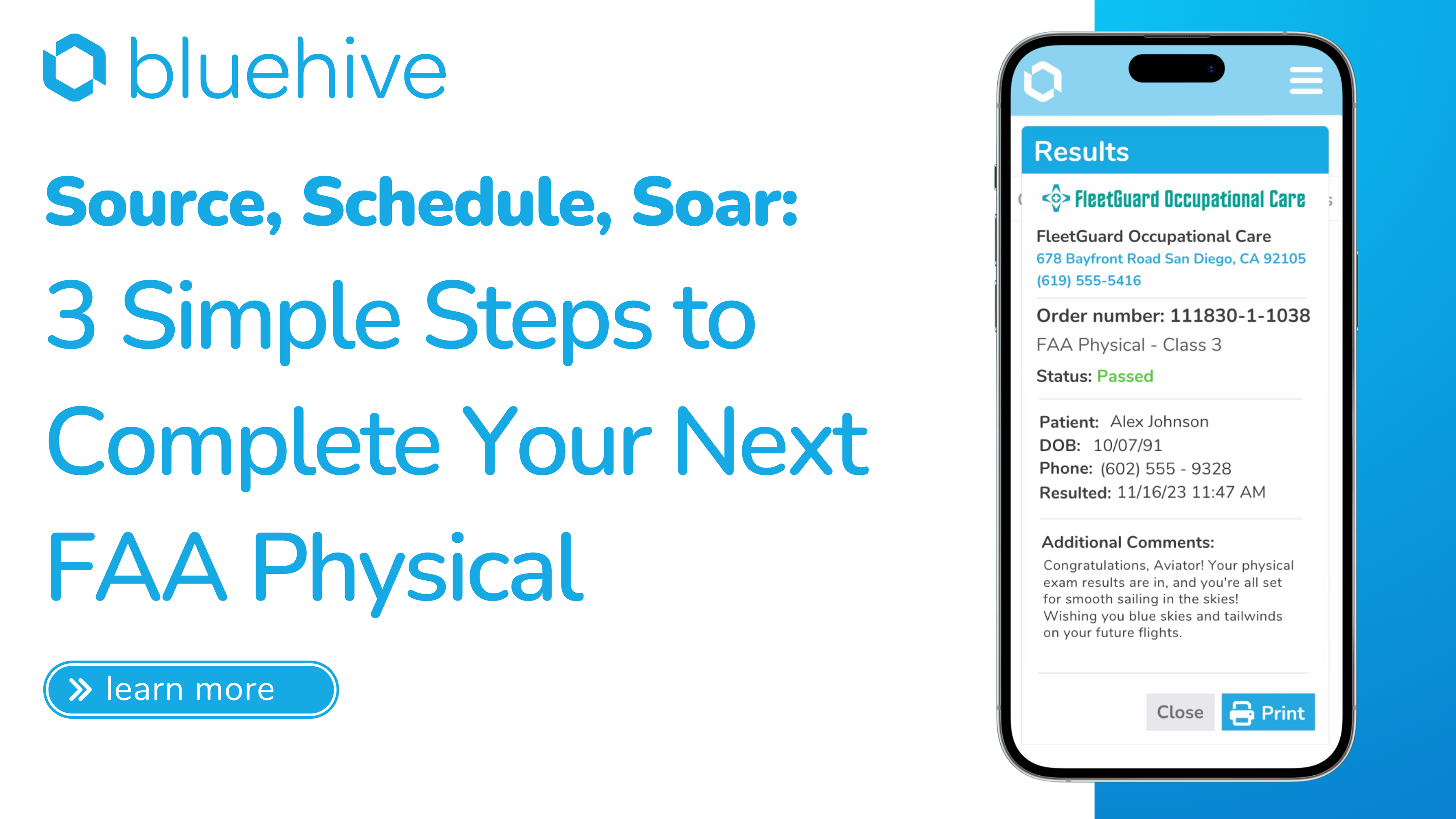 DOT Physical - BlueHive